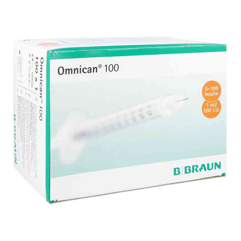 Omnican 100 1ml Ins.spr.u-100 0,30x8mm einzelv. 100X1 stk