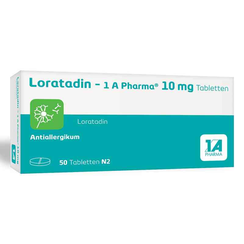 Loratadin - 1 A Pharma® Tabletten 50 stk online kaufen