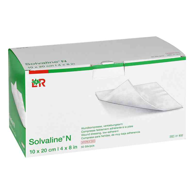 Solvaline N 10x20 cm steril Kompressen 50 stk online kaufen