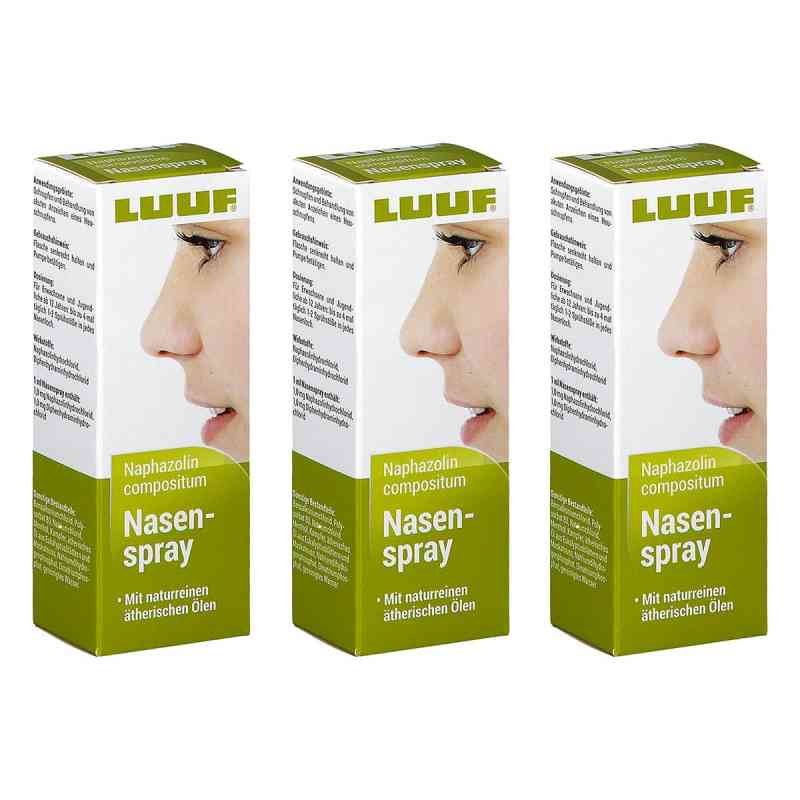 LUUF Naphazolin Compositum Nasenspray 3x15 ml online kaufen