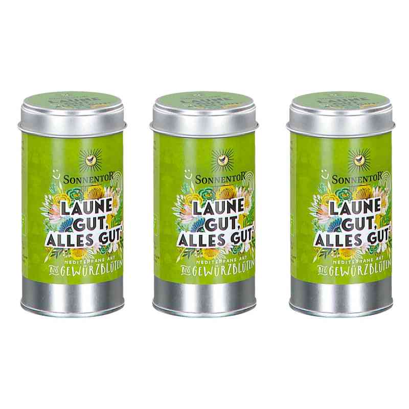 SonnentoR Laune gut, alles gut Gewürz Blüten Zubereitung bio 3x25 g