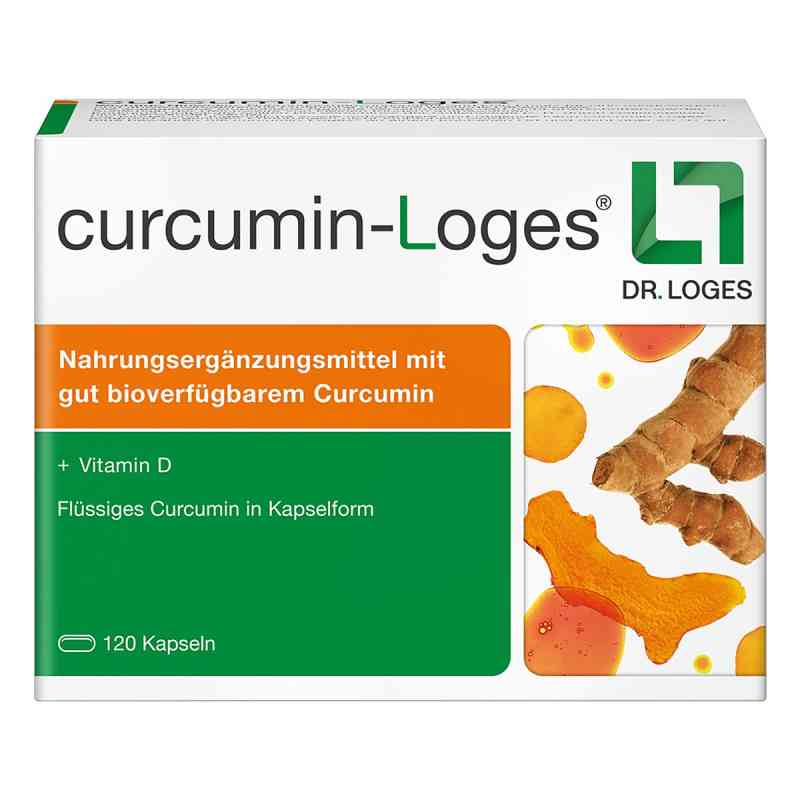 curcumin-Loges: Hoch bioverfügbare Curcumin Kapseln 120 stk