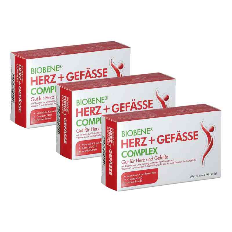 BIOBENE Herz + Gefäße Complex Kapseln 3x60 stk