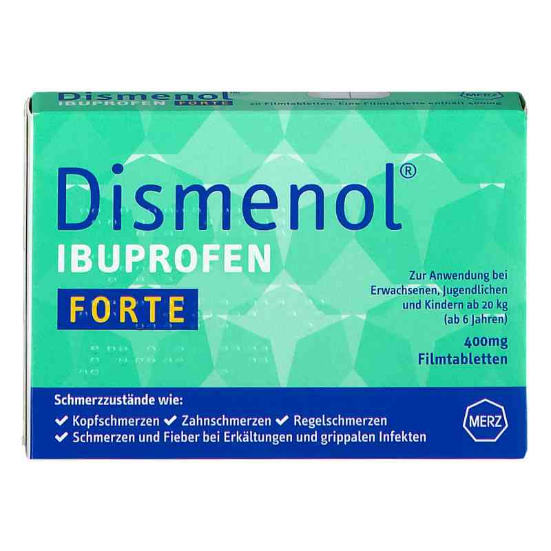 Dismenol forte Ibuprofen 400 mg Filmtabletten 20 stk