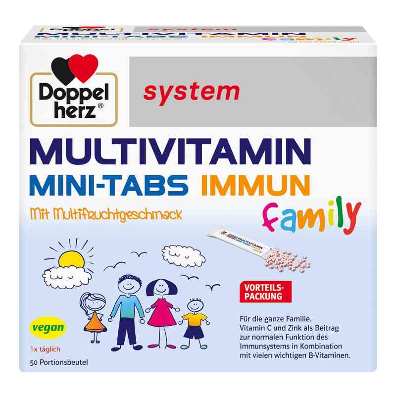 Doppelherz Multivitamin Mini-Tabs Family System 50 stk
