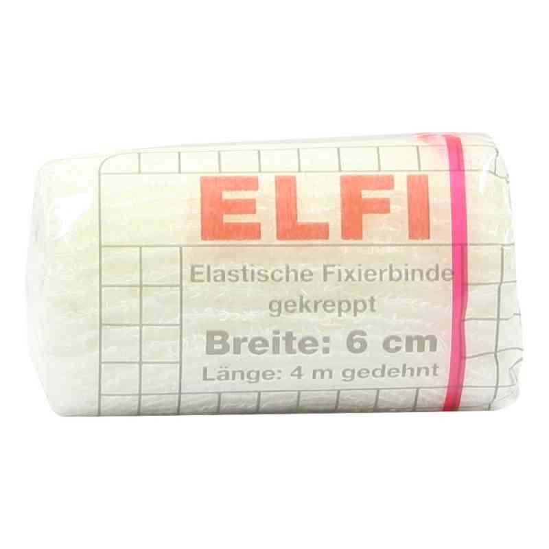 Dracoelfi elastisch Fixierbinde 6 cmx4 m gekrep.cello 1 stk