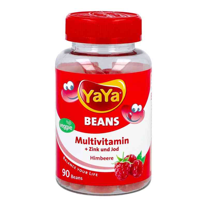 Yaya Beans Himbeere Zink und Jod Kaudragees 90 stk
