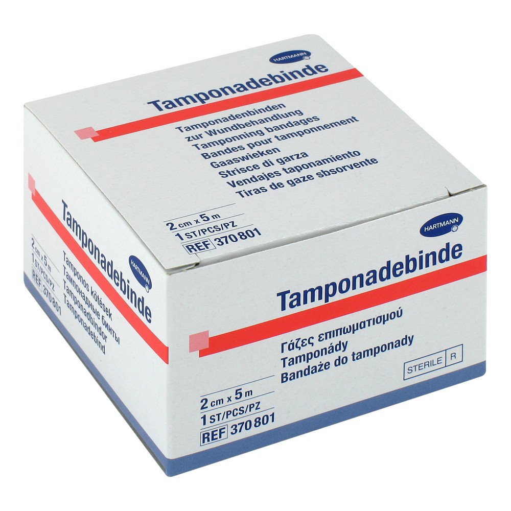 Tamponadebinde 2 cmx5 m steril Hartmann 1 stk