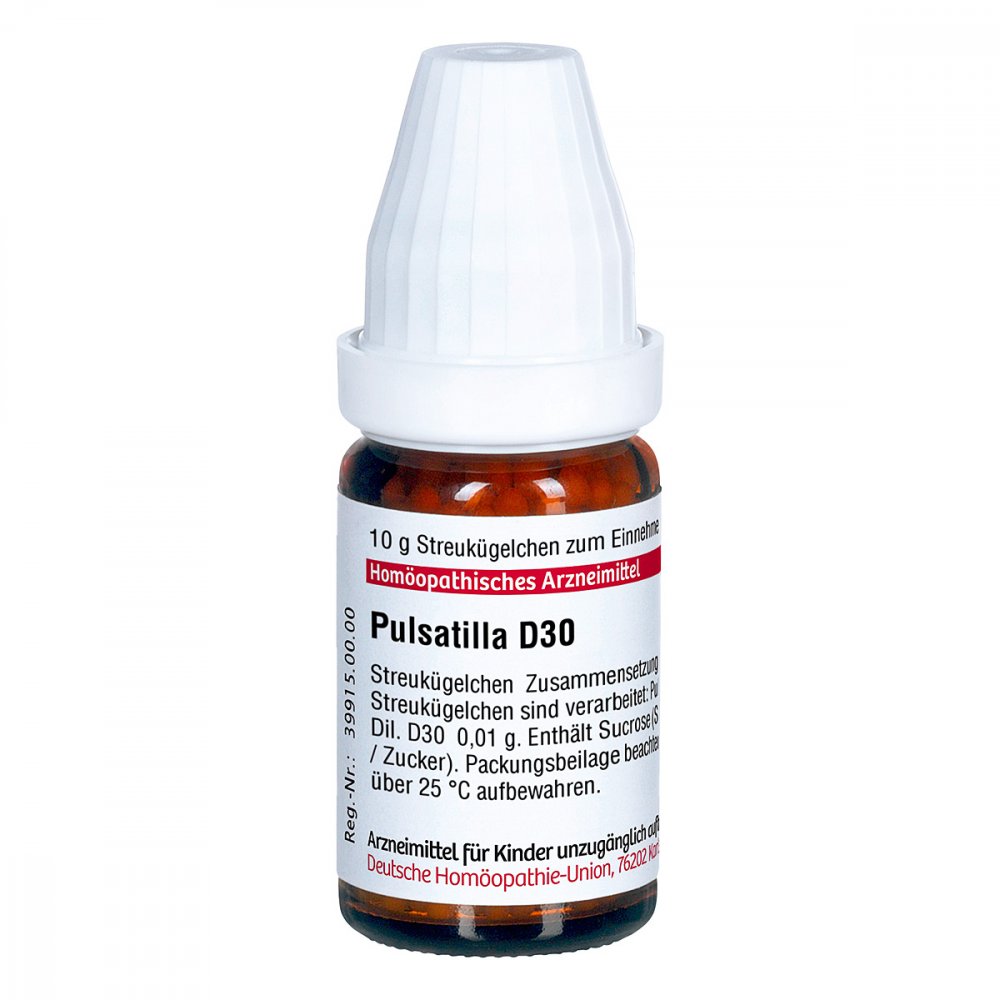 Pulsatilla D30 Globuli 10 g – günstig bei apotheke.at