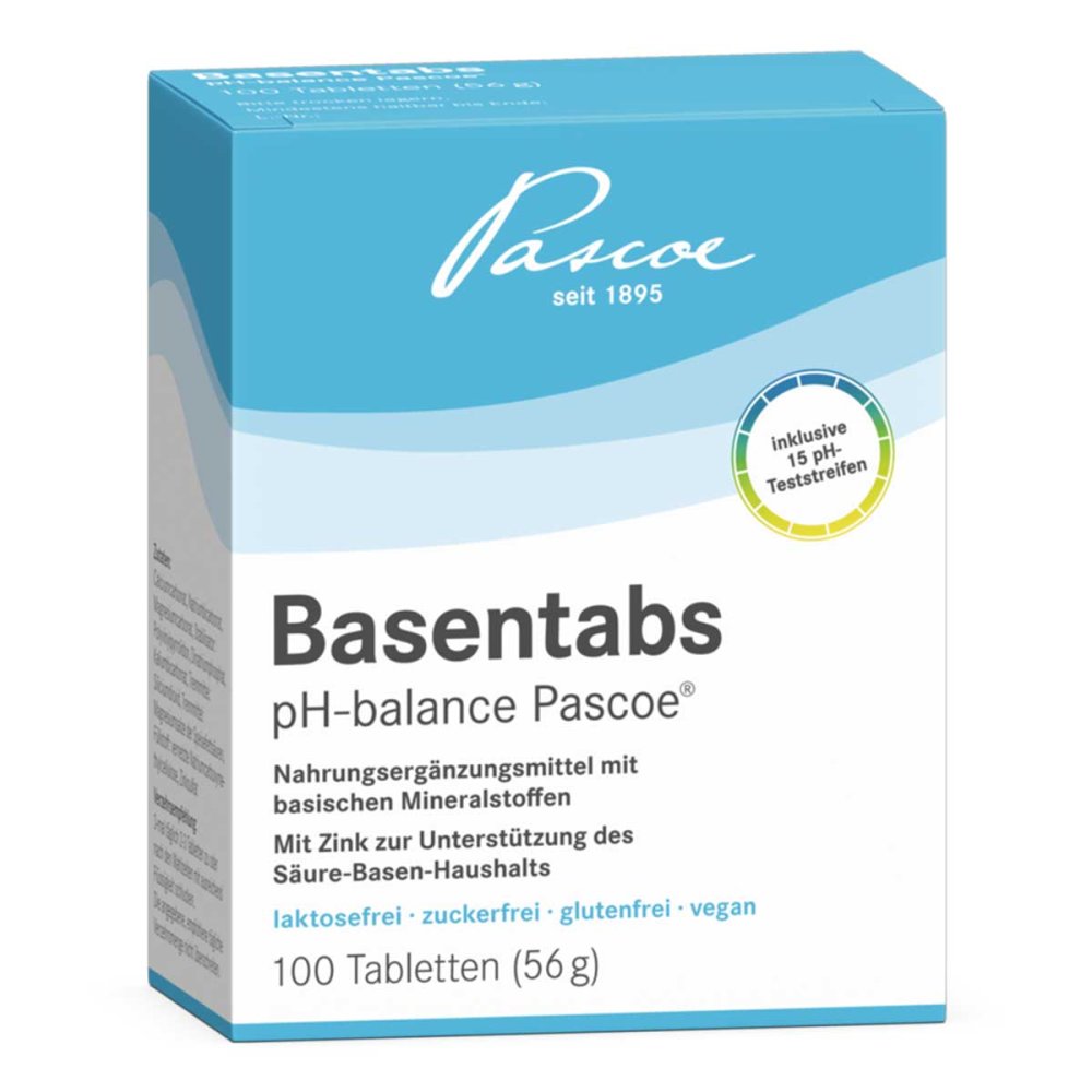 Basentabs pH Balance Pascoe Tabletten 100 stk