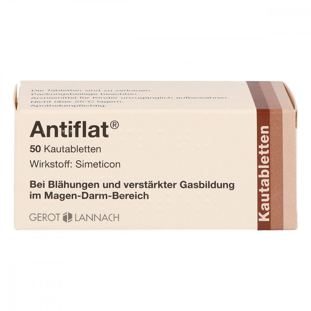 Antiflat Kautabletten 50 stk – günstig bei apotheke.at