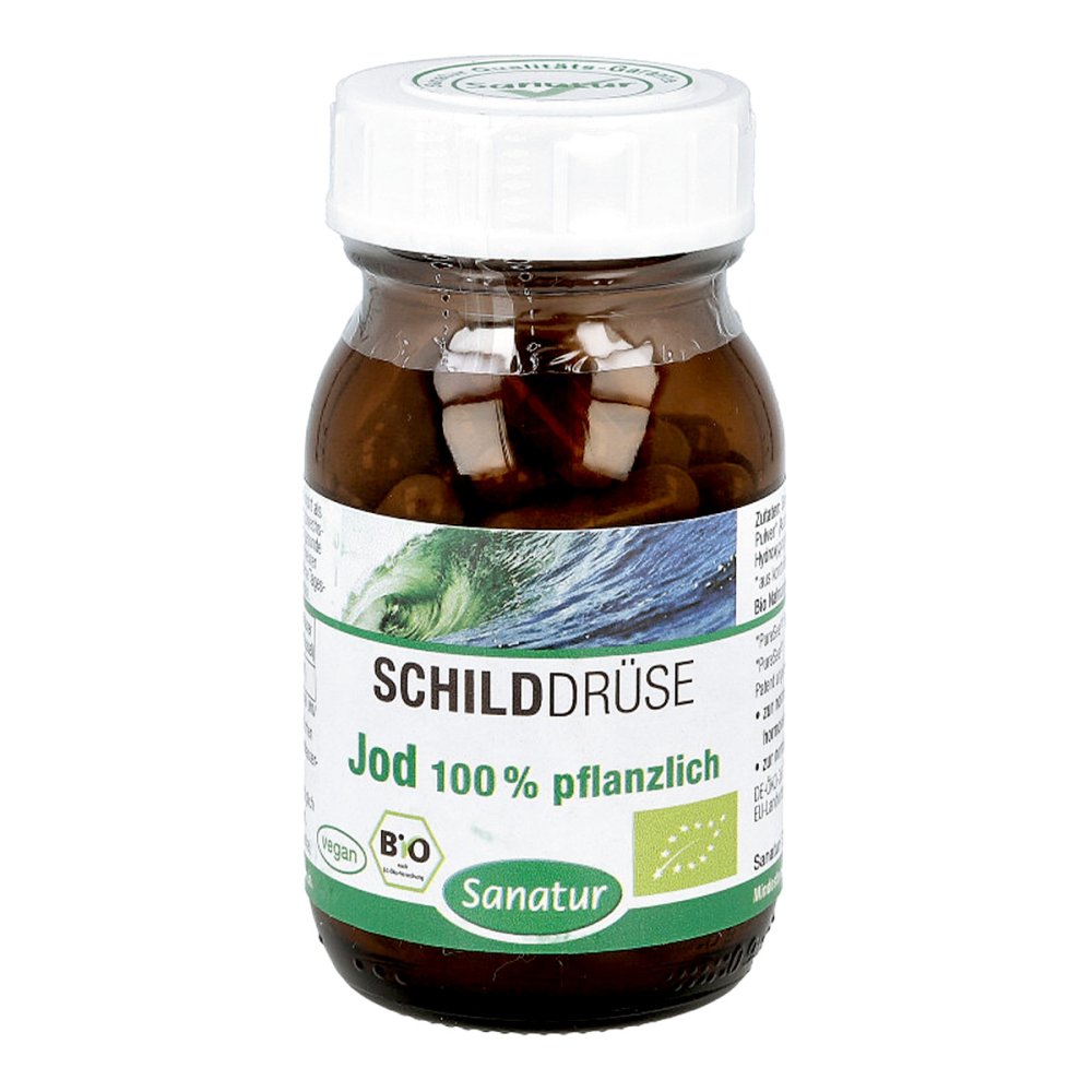 Jod 100% pflanzlich Bio Kapseln 60 stk – günstig bei apotheke.at