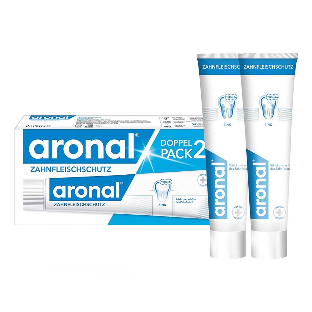 Aronal Zahnfleischschutz Zahnpasta 2X75 ml online kaufen