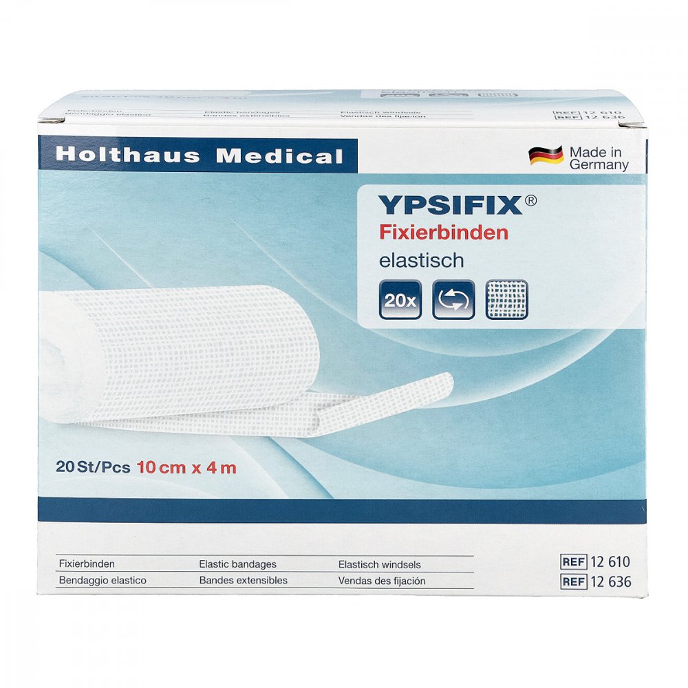 Fixierbinde Ypsifix elastisch 10 cmx4 m lose 20 stk