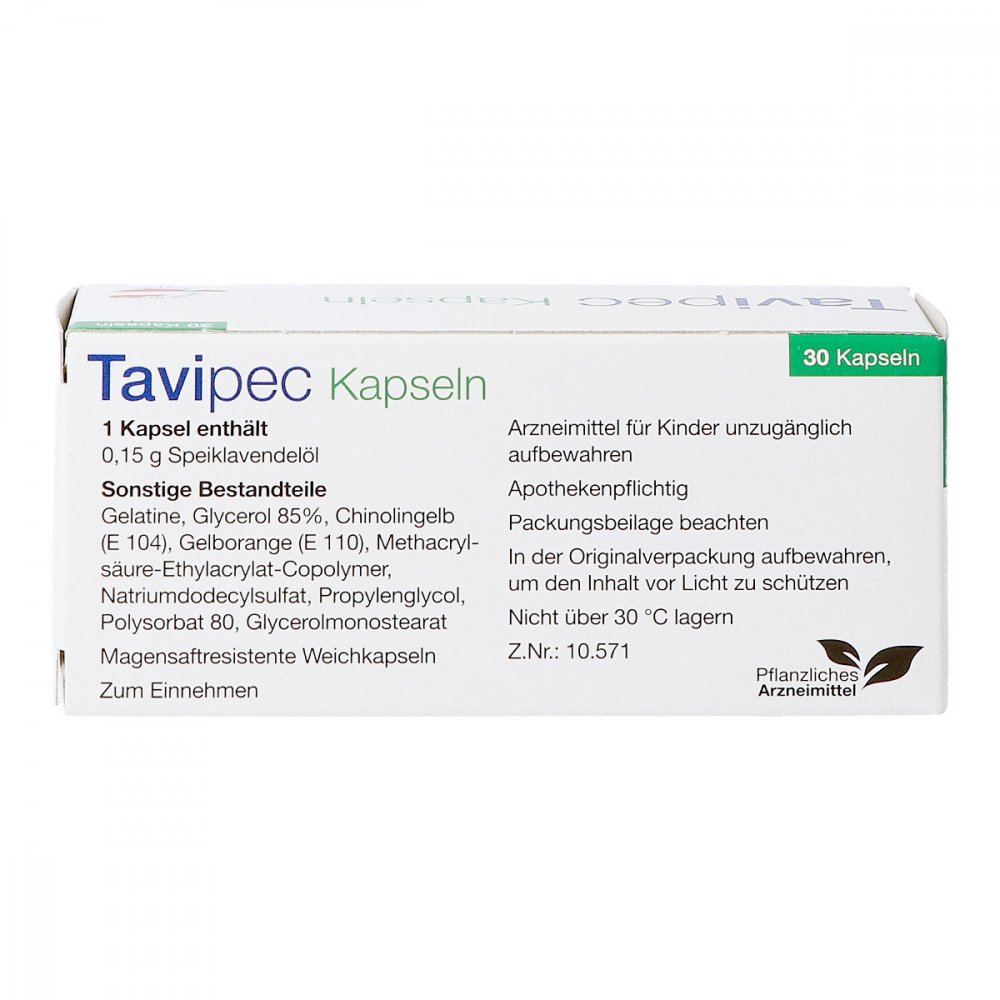 Tavipec Kapseln 30 stk online kaufen kaufen - apotheke.at