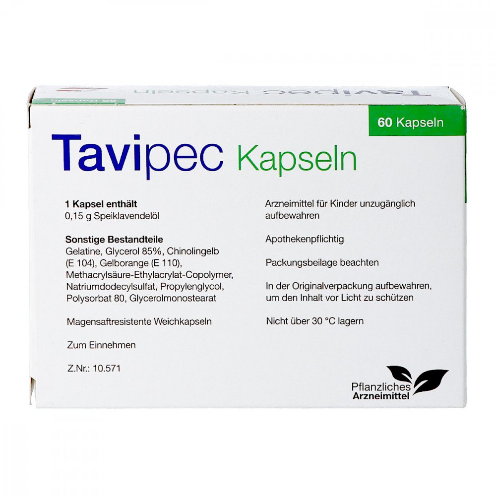 Tavipec Kapseln 60 stk online kaufen kaufen - apotheke.at