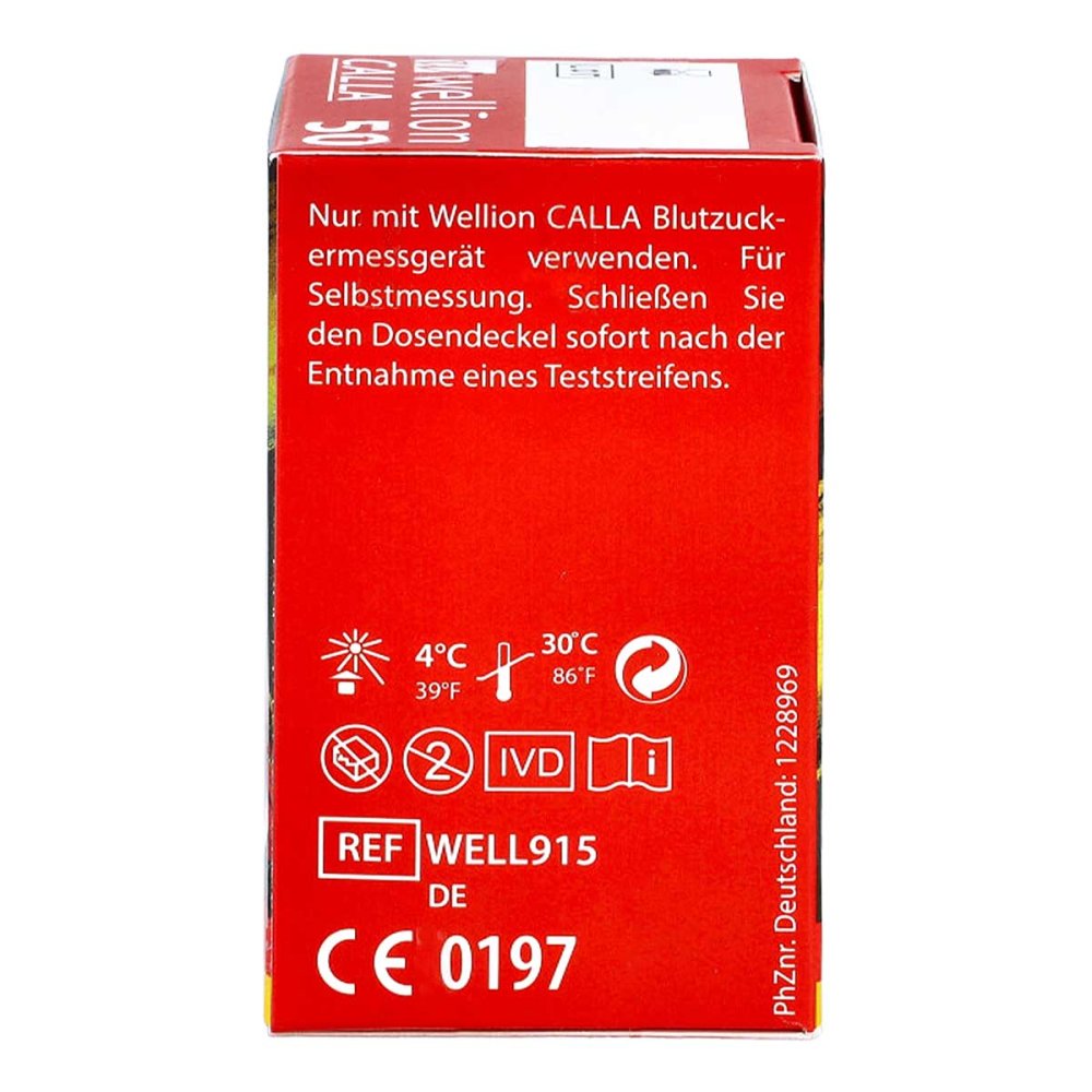 Wellion Calla Blutzuckerteststreifen 50 stk online kaufen